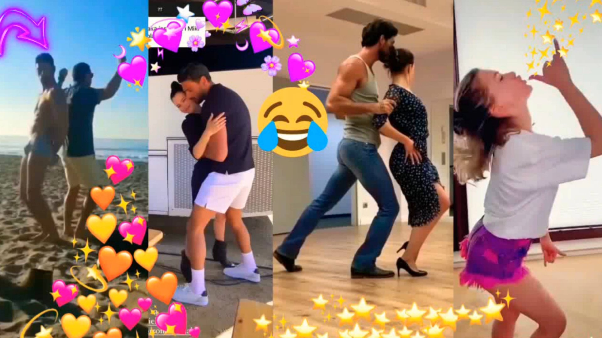 😍 ЗАБАВНЫЕ И МИЛЫЕ ТАНЦЫ ОТ МИКЕЛЕ МОРРОНЕ И АННЫ МАРИИ СЕКЛУЦКОЙ ❤️ 365 ДНЕЙ 🫶🔥