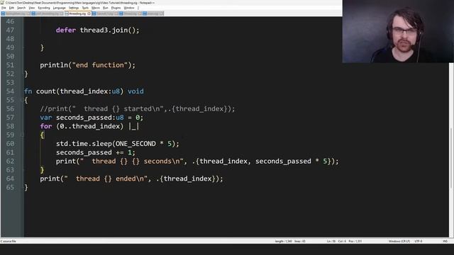 Руководство для начинающих по Zig, часть 15 - Threading