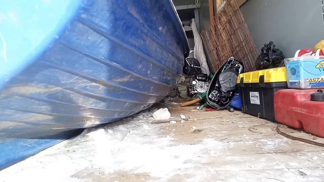 замер лодки для одевания её в надувные съёмные баллоны