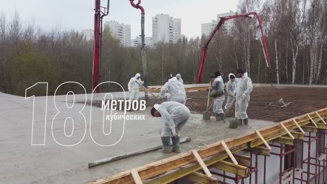 Видеосъемка загородного строительства