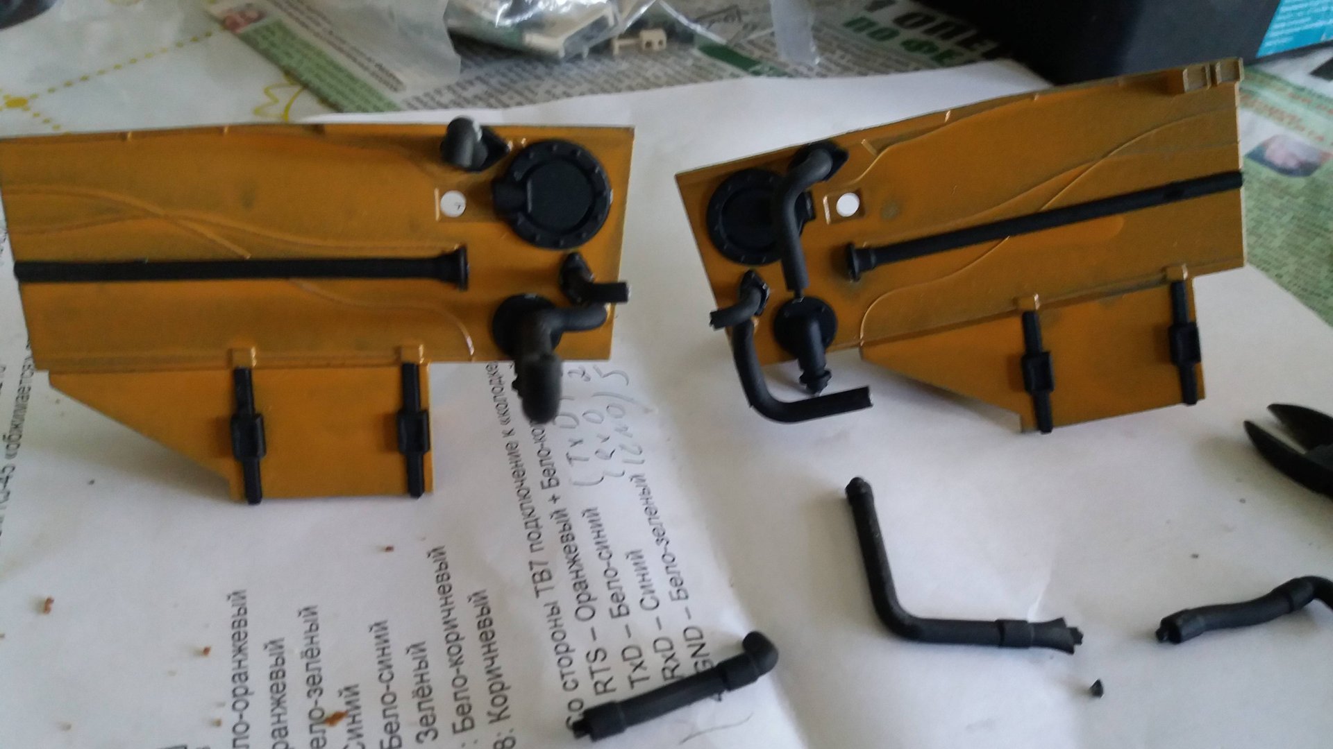 Танк Тигр. Сборка моделей краткий обзор