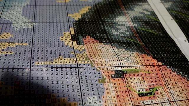 Душа волчонка. Вышивка крестиком