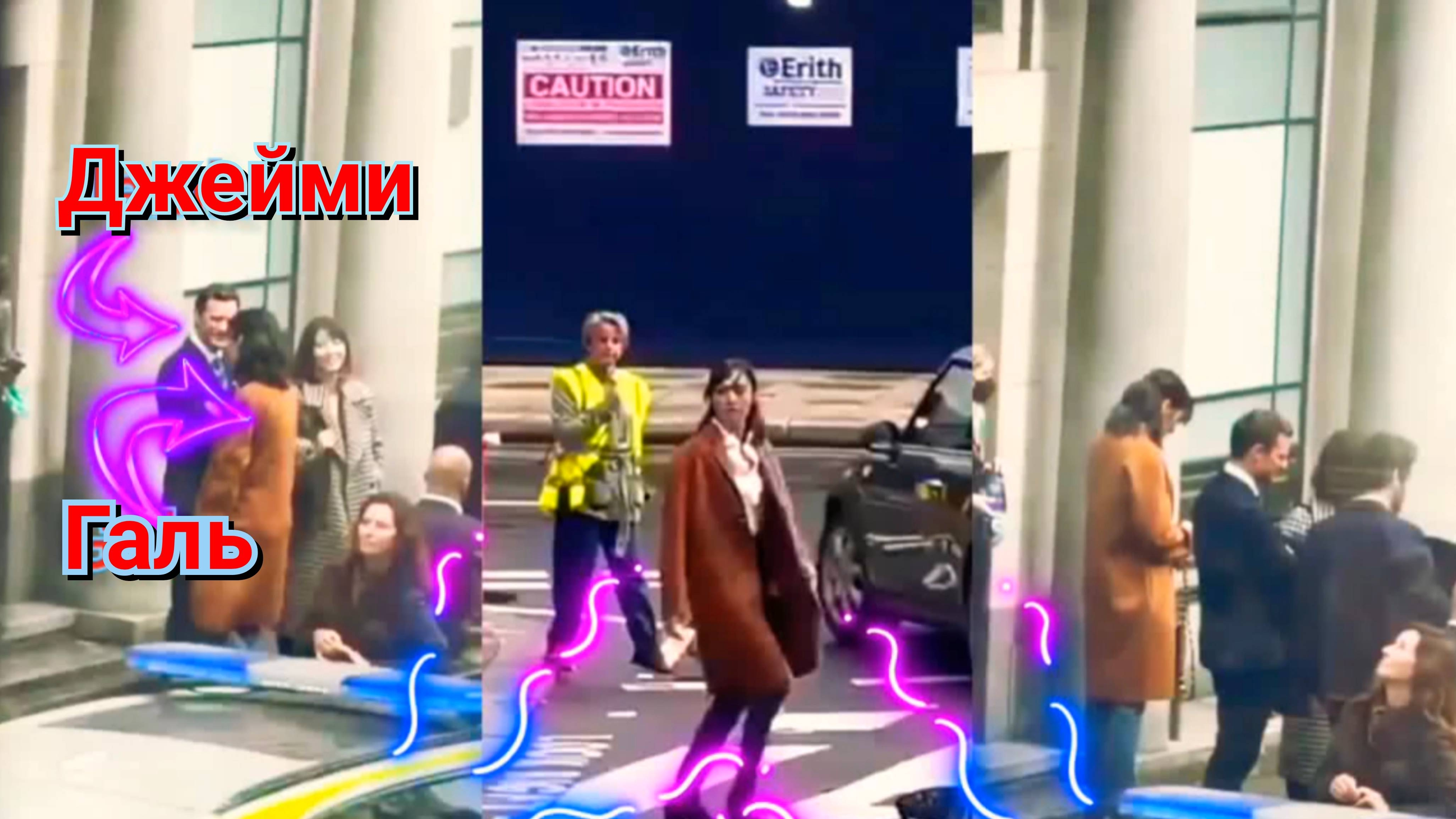 😍 ОЧАРОВАТЕЛЬНЫЕ ДЖЕЙМИ ДОРНАН И ГАЛЬ ГАДОТ НА СЪЁМКАХ ФИЛЬМА "СЕРДЦЕ ИЗ КАМНЯ" В ЛОНДОНЕ ♥️ 2022