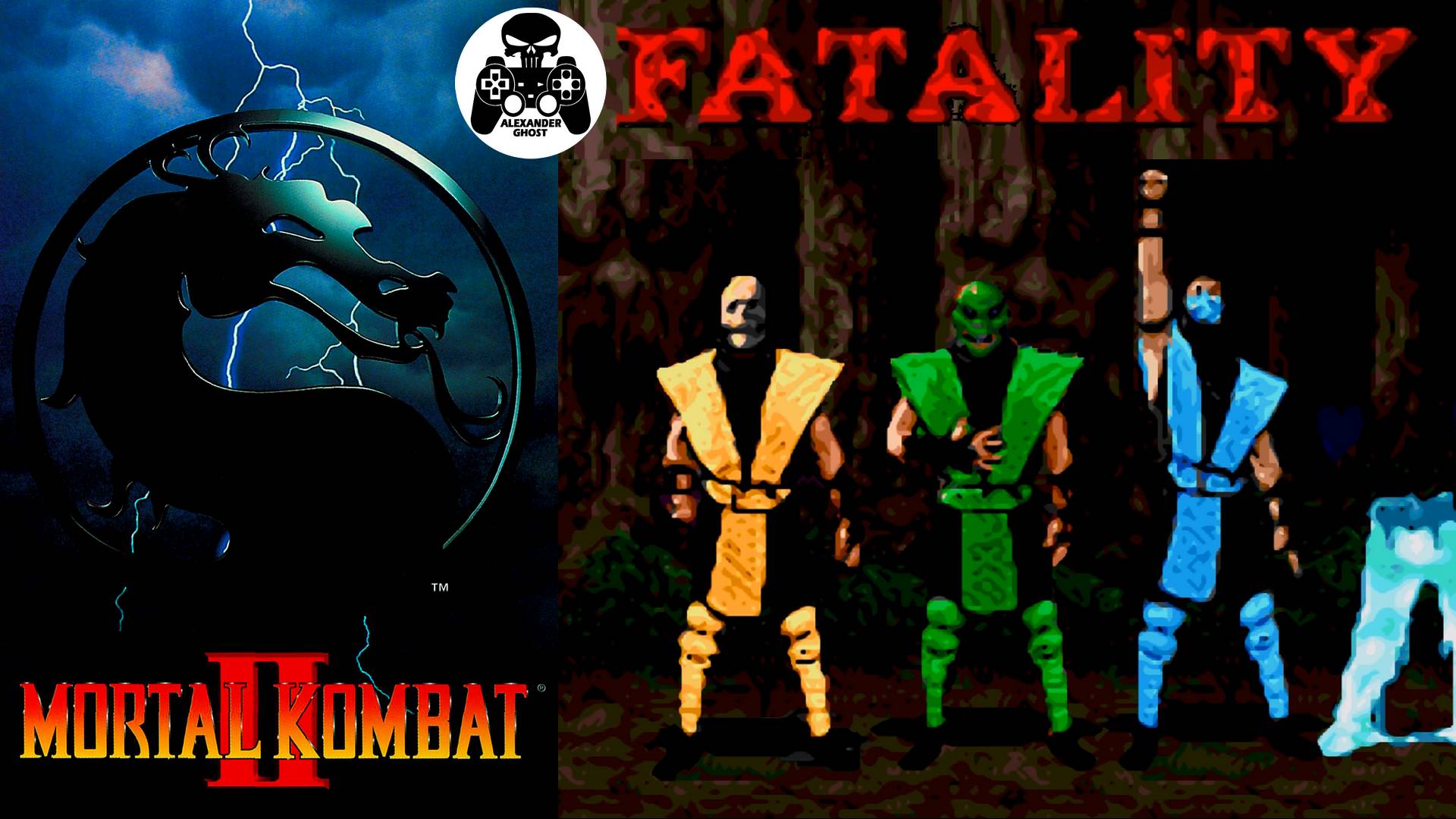 Mortal Kombat 2 SEGA/Genesis (демонстрация всех Fatality)