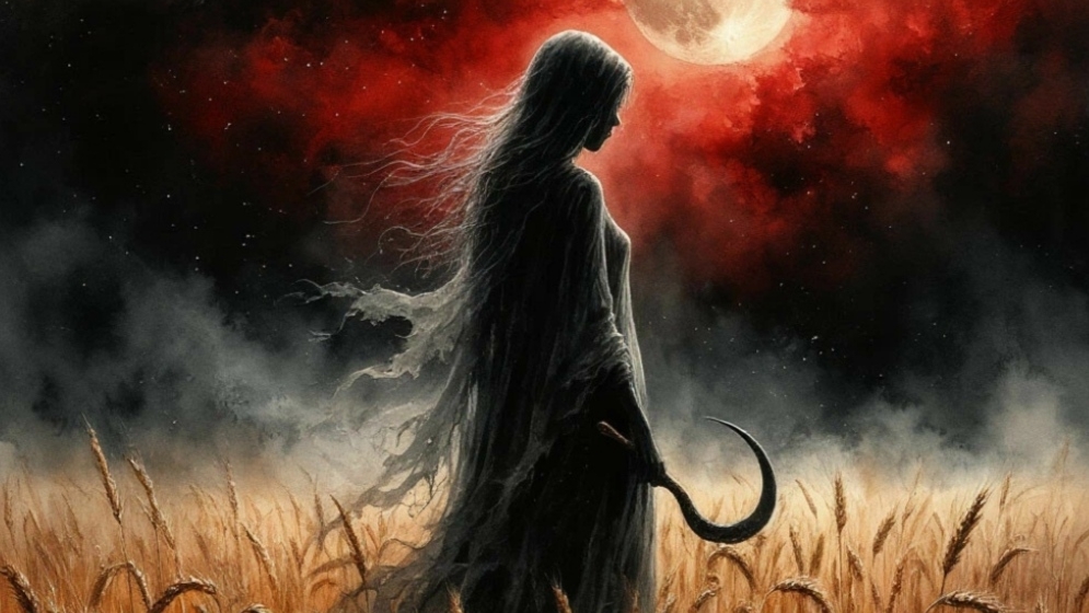 Полуденица, злой дух полей. Песня на стихи Андрея Жукова. Вокал и музыка ai.