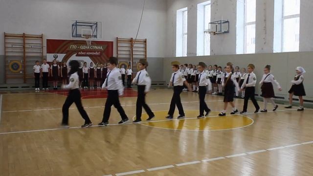 Смотр строя и песни 2023! 2 класс!