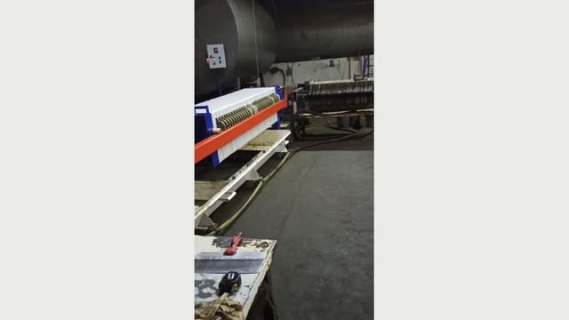 Новый прессфильтр на линии отжима рапсового масла