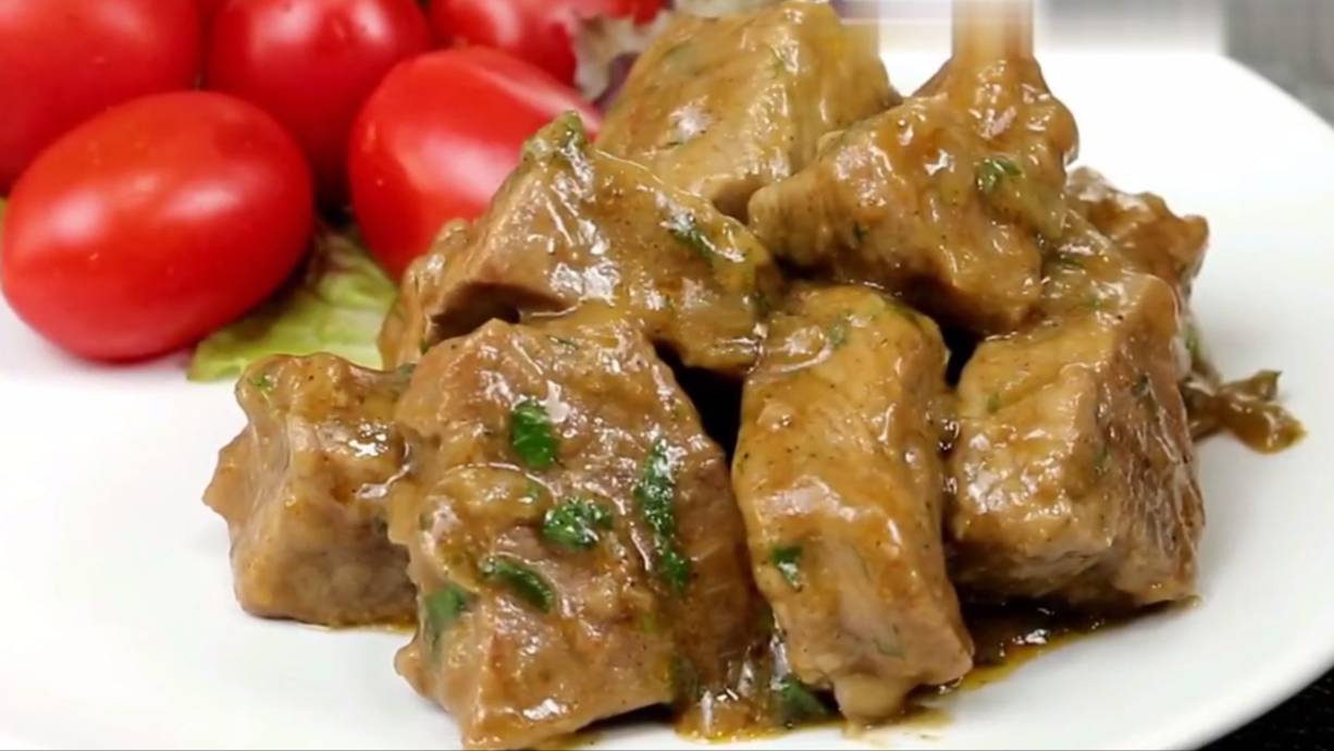 МЯСО в горчичном соусе