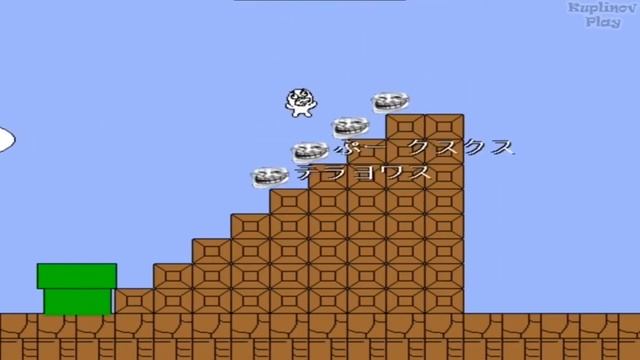смешные моменты в игре cat mario и memes mario