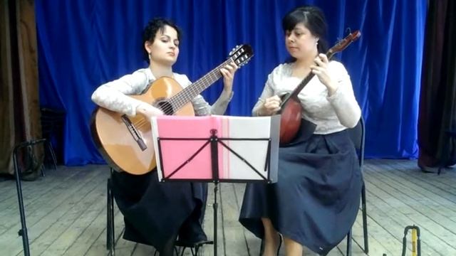 #Дуэт_Домра_Гитара #Дусек_Танец И. Дусек "Танец"