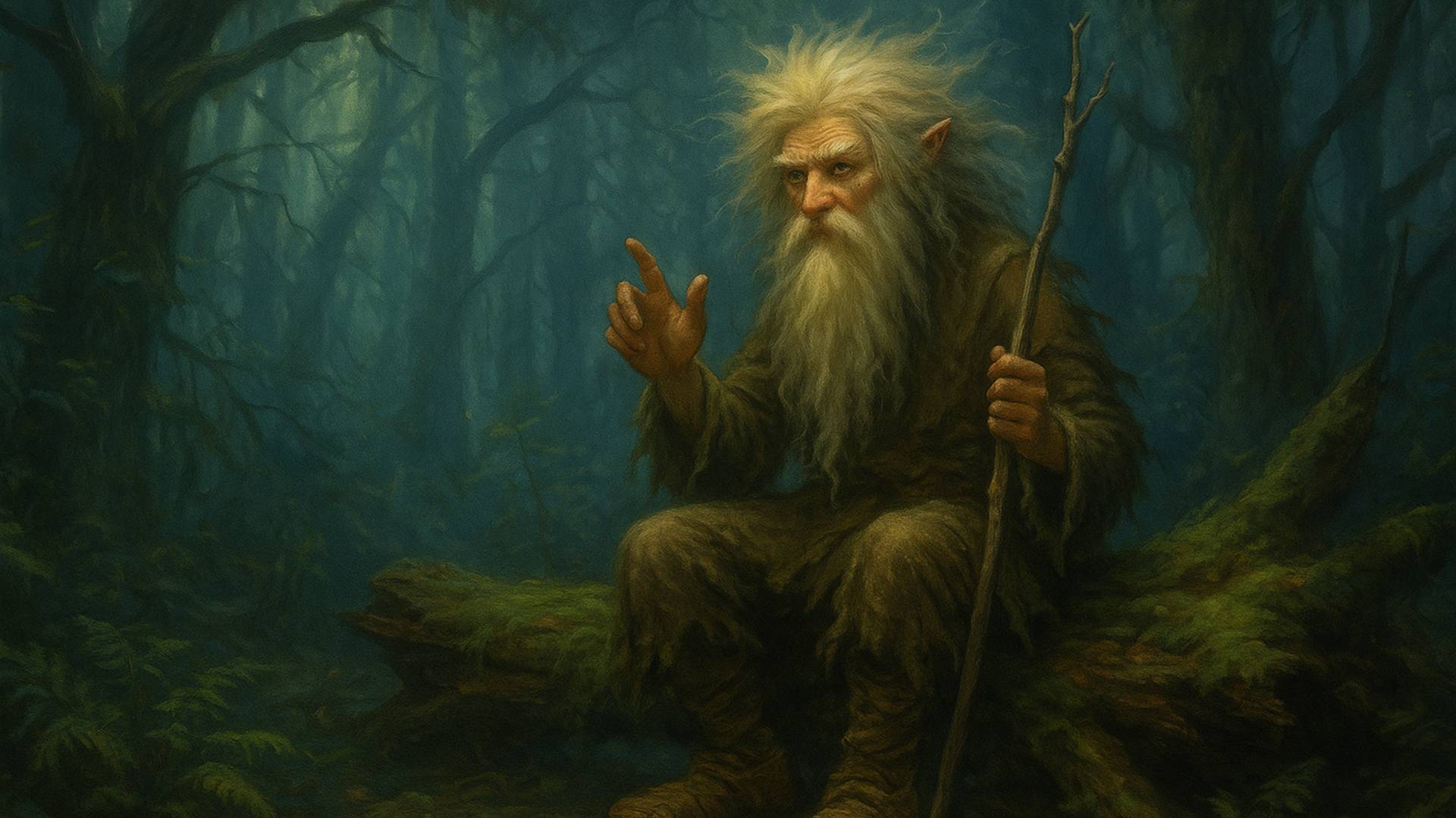 Леший | Страшная русская сказка | Девица пропала в лесу и вернулась через три года