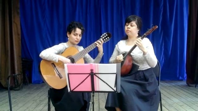 Дуэт домра-гитара #Дуэт_домра_гитара В. Дашкевич "Приходи, сказка"