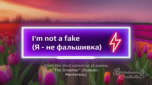 Not a Fake (Я - не фальшивка)