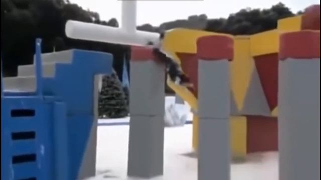 смешная полоса препятствии