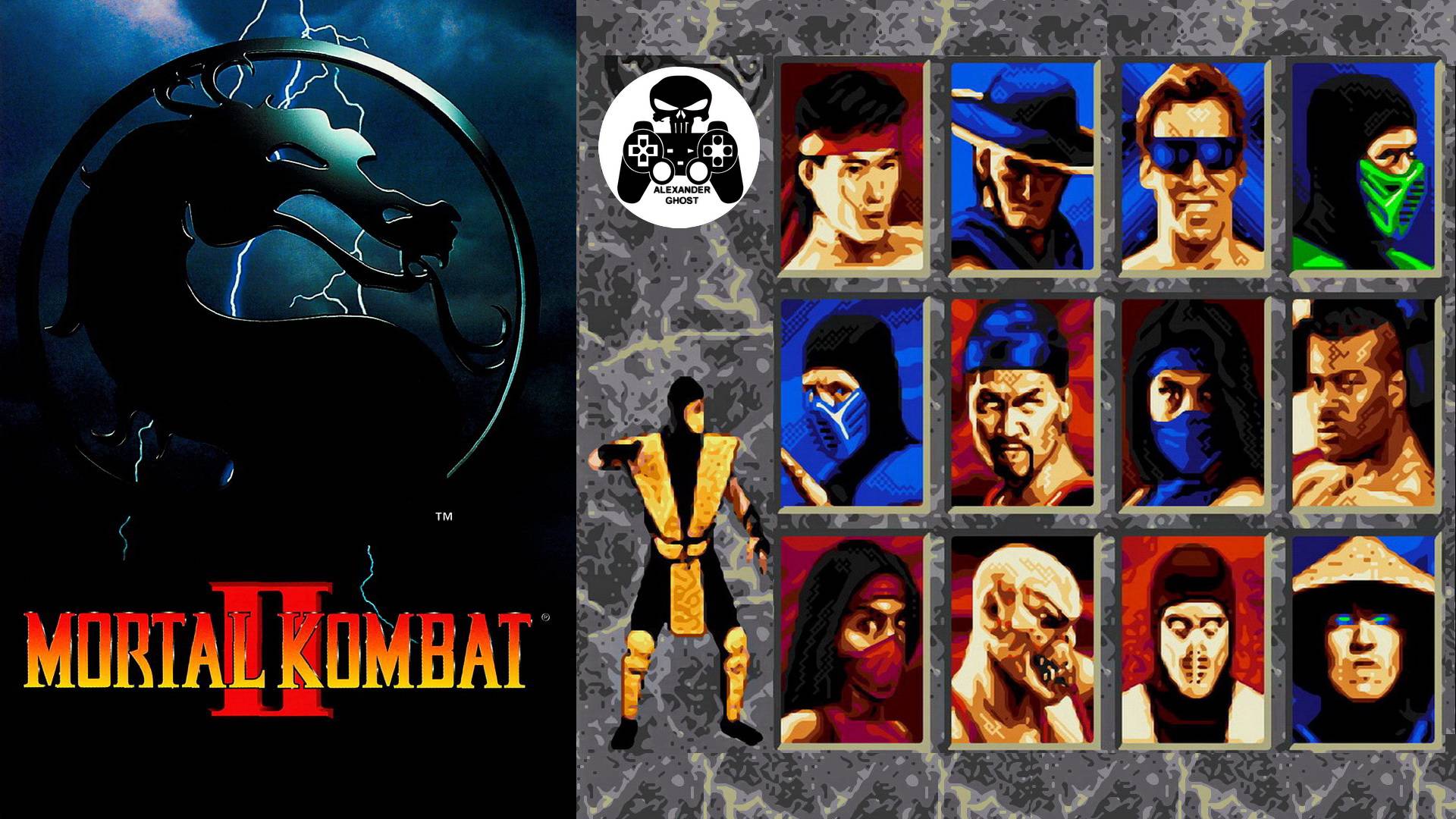 Mortal Kombat 2 SEGA/Genesis прохождение Scorpion