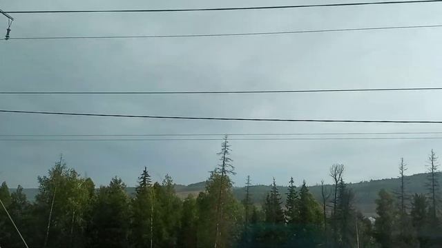 На поезде по БАМу/стук колес/Усть-Кут