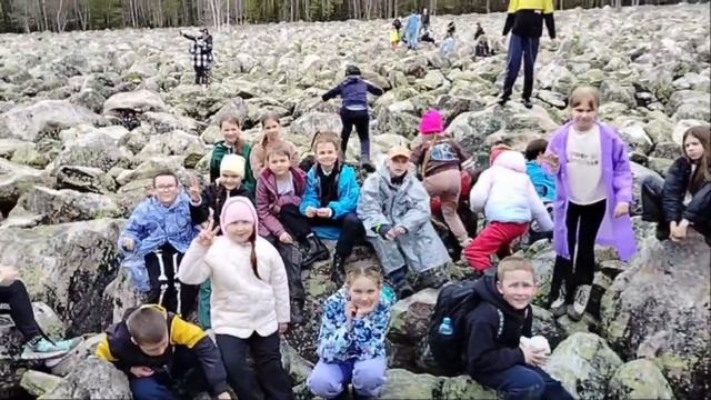 Поход на "Каменную реку", расположенную в Таганайском горном массиве.