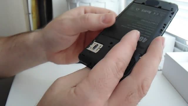 Как вставить SIM-карту в смартфон Vernee T3 Pro