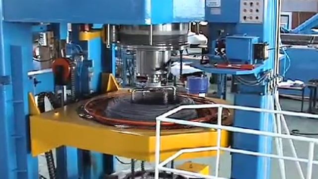 Однократный волочильный стан (получение круглой проволоки)