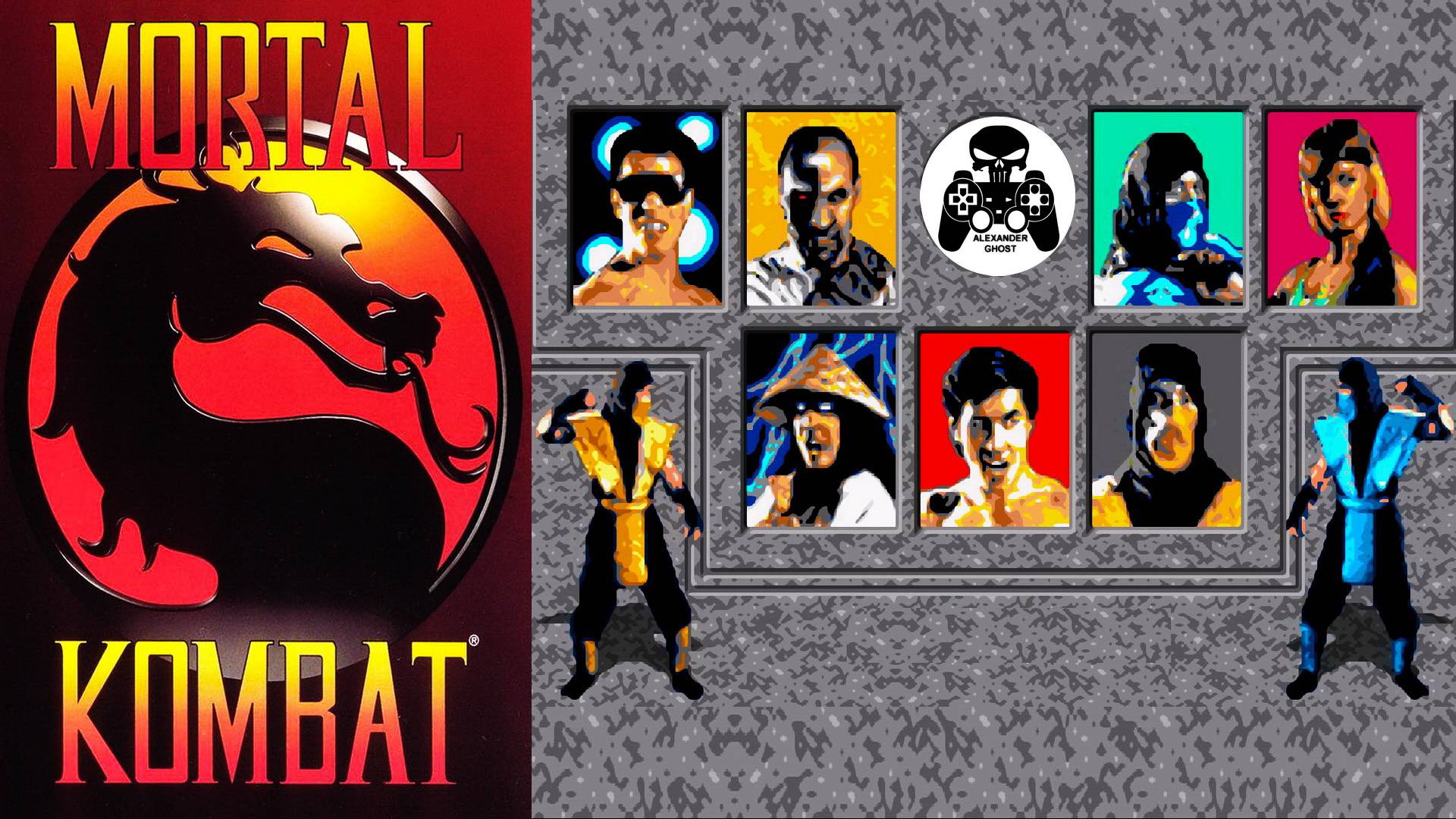 Mortal Kombat SEGA/Genesis прохождение Scorpion