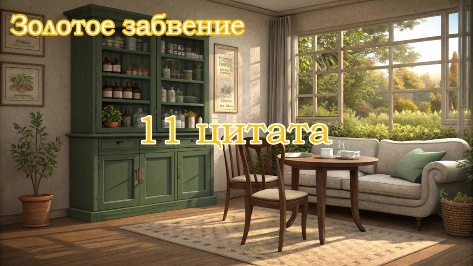 Золотое забвение 11 цитата