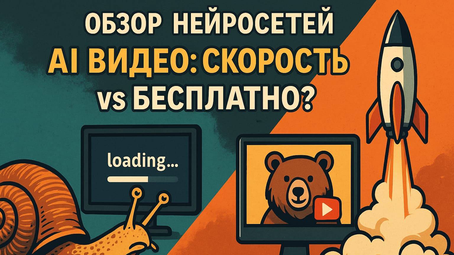⚡️ Нейросети для создания видео с бесплатными тарифами