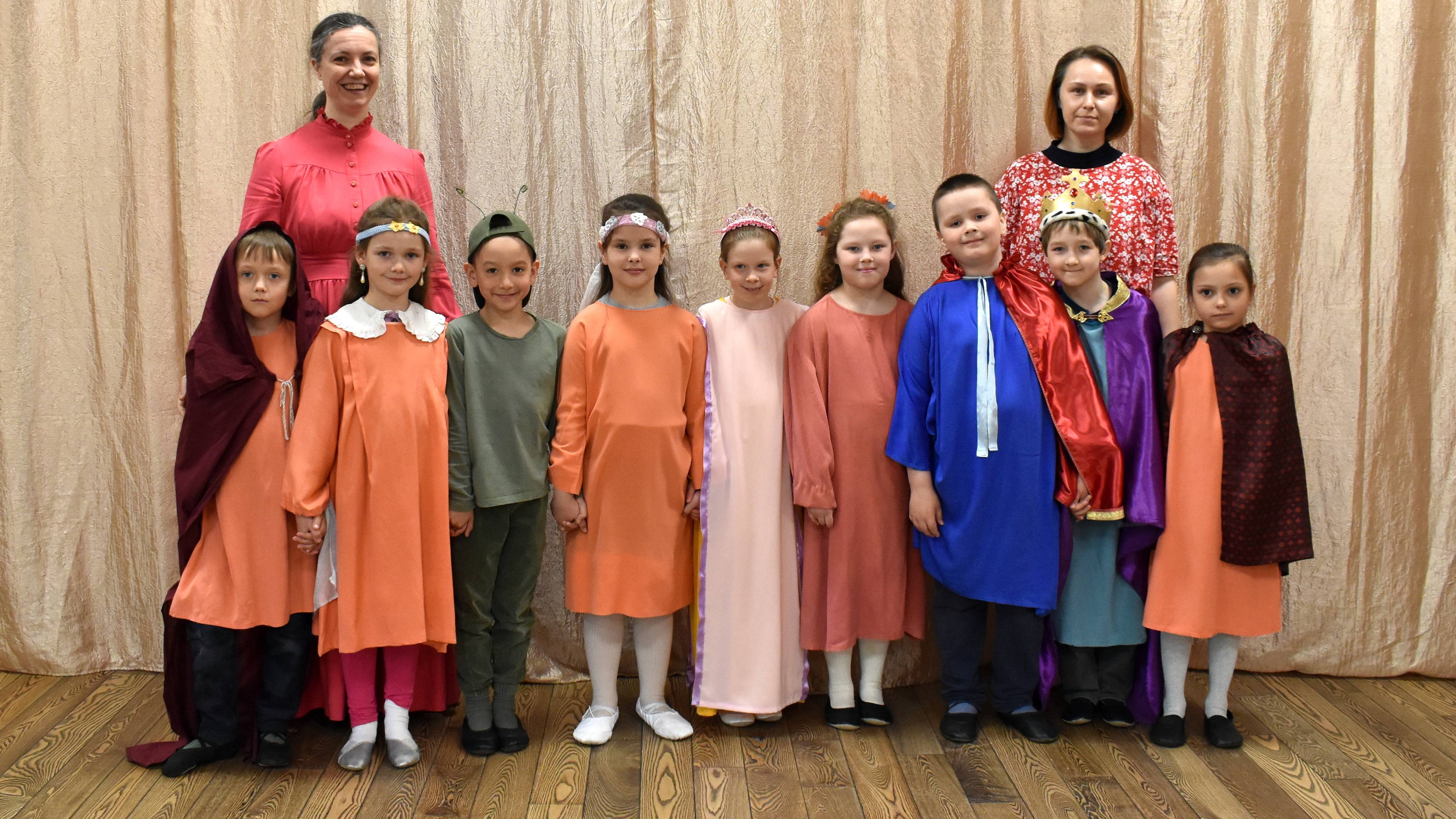 "СПЯЩАЯ ЦАРЕВНА" - 1-й класс, май 2025г.