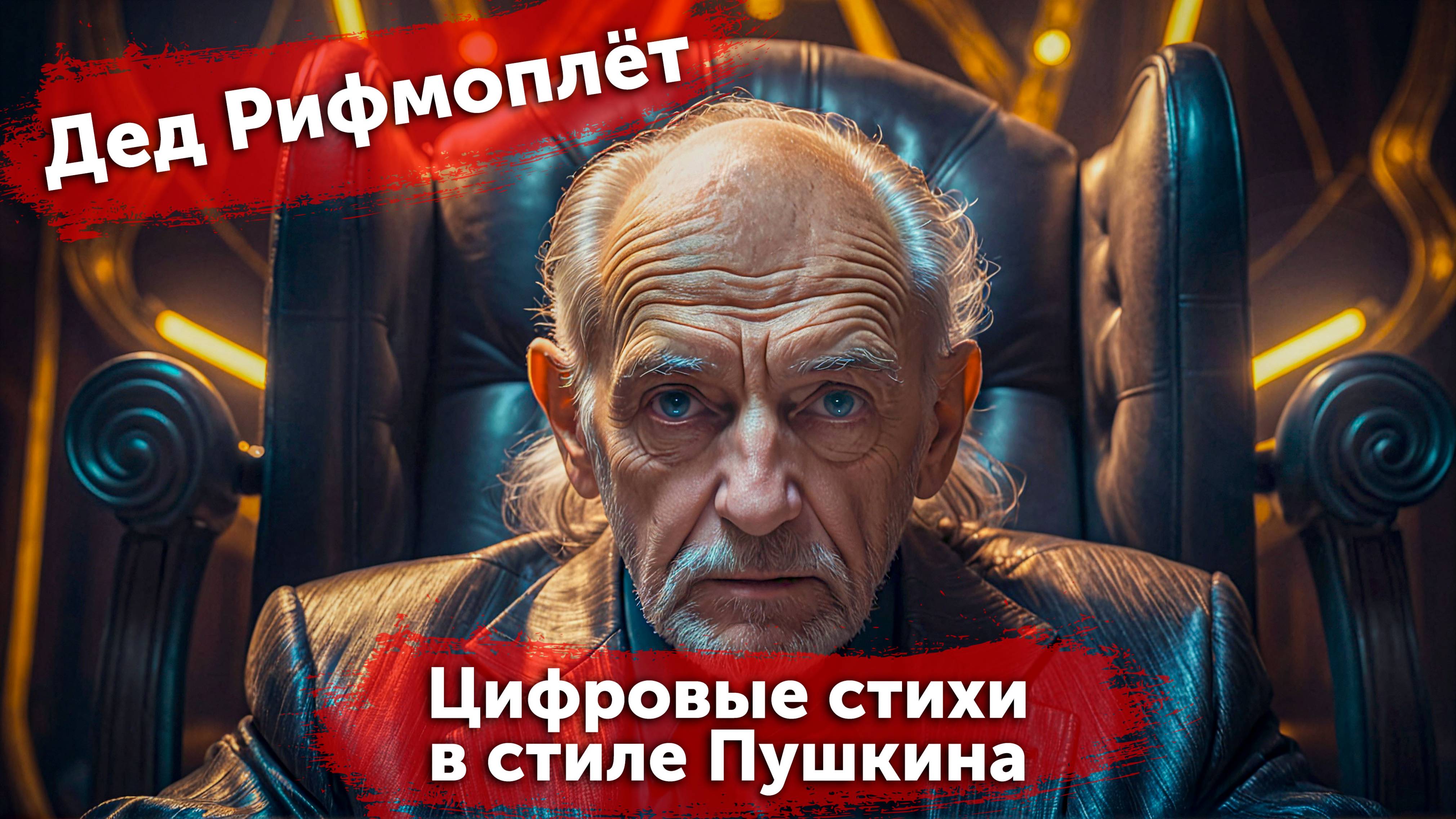 Дед Рифмоплёт. Цифровые стихи в стиле Пушкина.