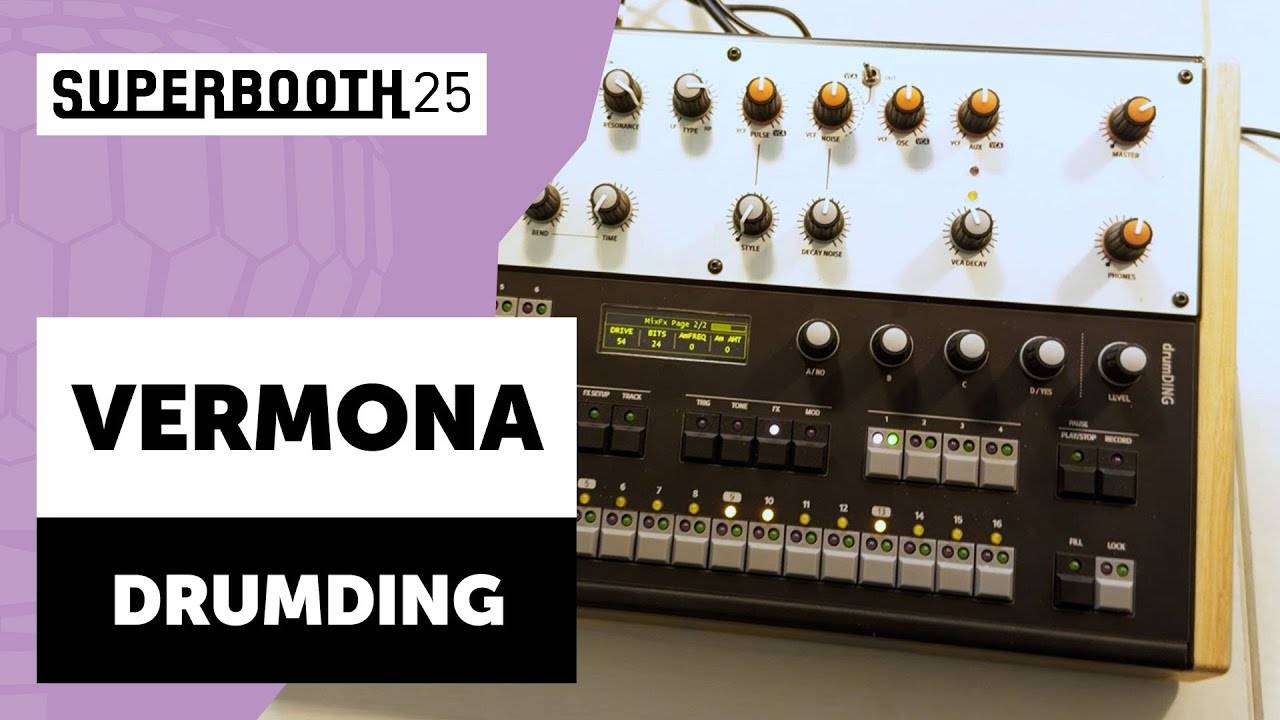 Vermona DrumDing | Superbooth 2025