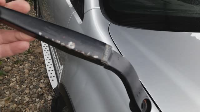 Новые рычаги стеклоочистителя на машине своими руками