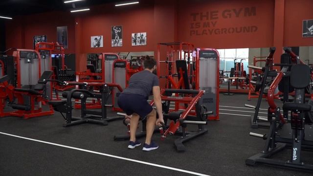 Тренажер Становая тяга + приседания Smith SH028 red