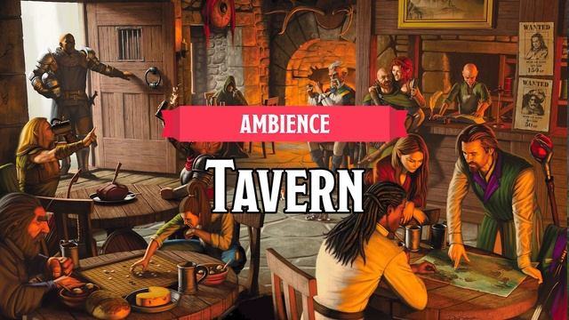 Tavern D&D TTRPG Ambience 1 Hour by Bardify