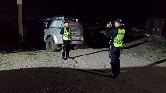 Арест Российского автомобиля в Казахстане.