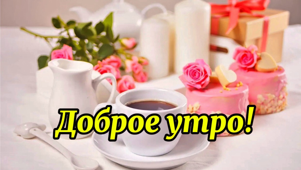 Доброе утро. С улыбки начинайте день.