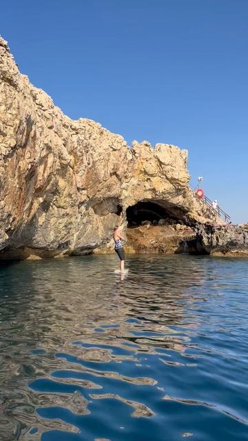 Голубая лагуна. Кипр. Айа-Напа. #shorts