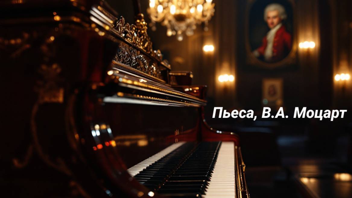 Пьеса, В.А. Моцарт