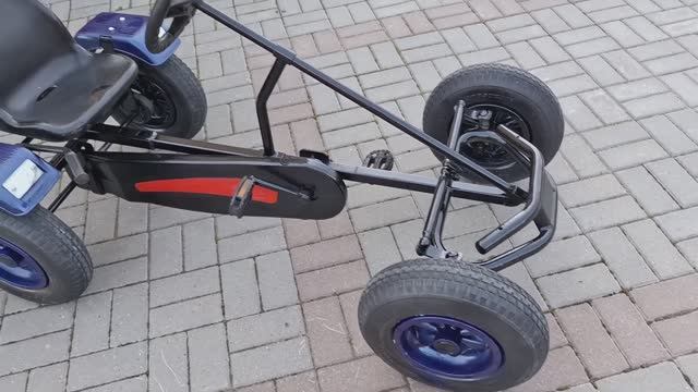 Веломобиль BERG BFR. Восстанавливаем внешний вид.