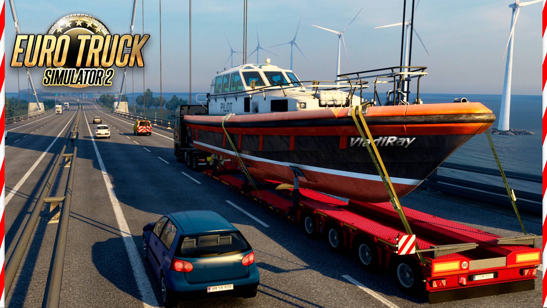 Euro Truck Simulator 2 | Негабаритный груз #3 | PXN v10pro Direct Drive