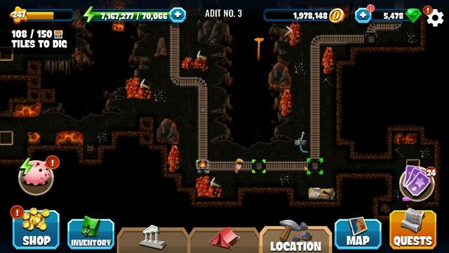 Штольня 3 - Adit No. 3 | Гномы и Драконы | Diggy's Adventure