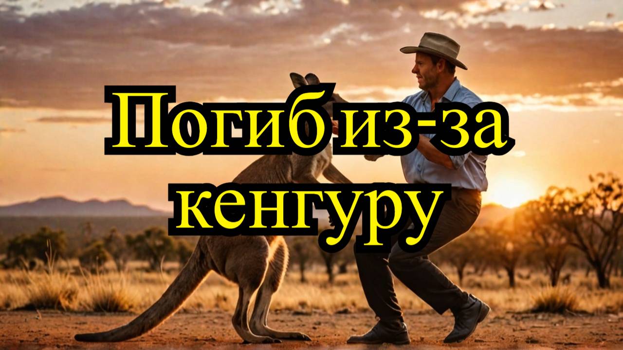 Мужчина Погиб В Драке С Кенгуру!