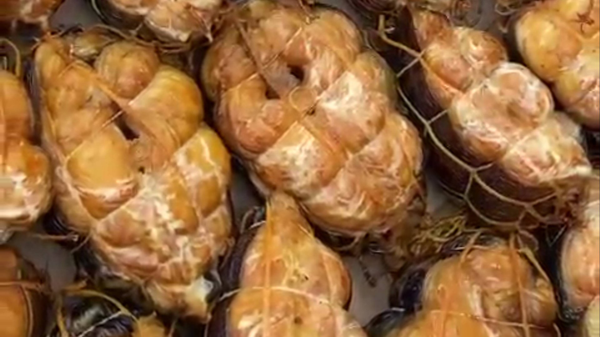 Зубатка горячего копчения только из коптильни