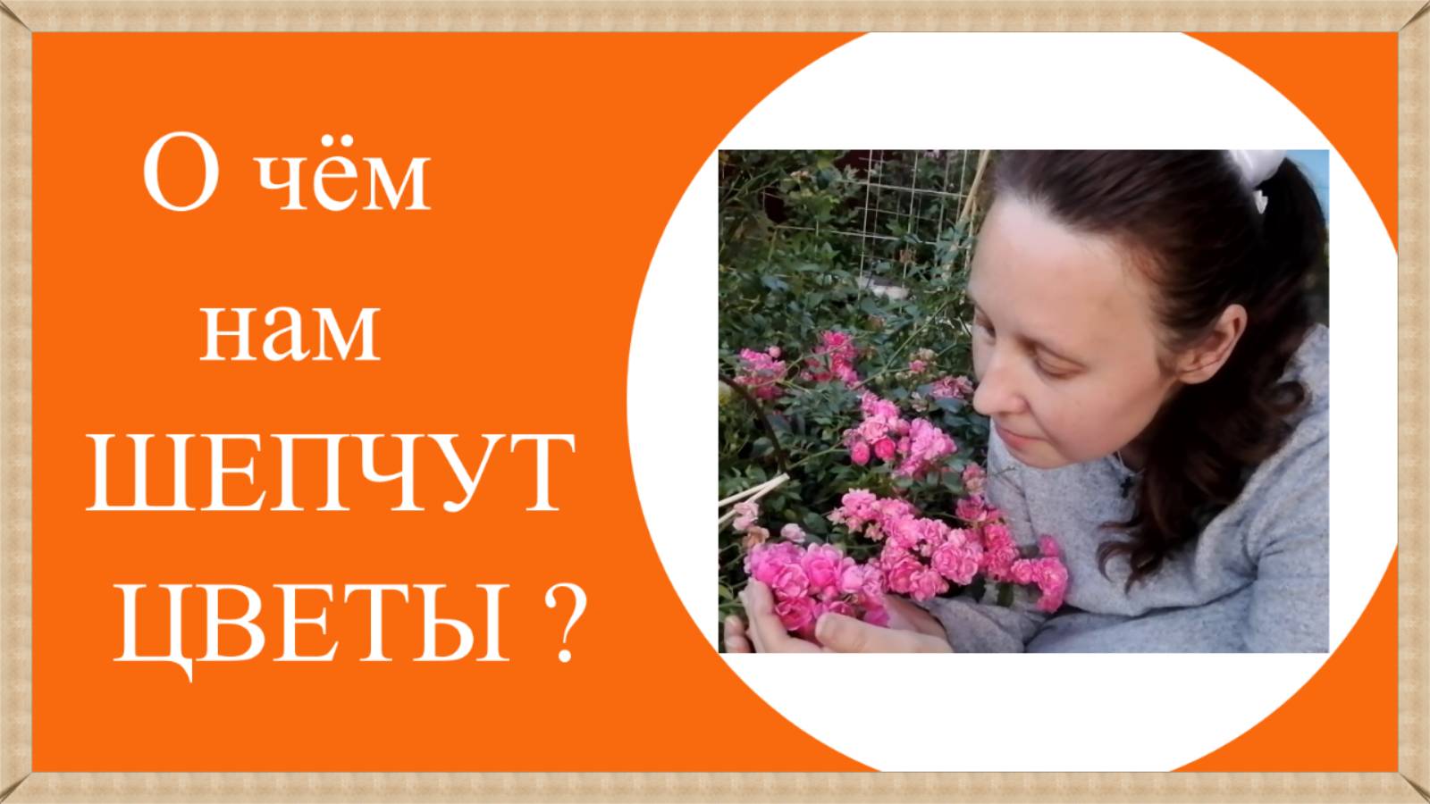 о чем расскажут цветы на канале