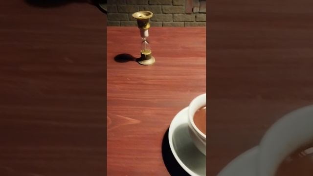 Песочные часики к кофе