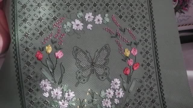 Панна Бабочка ❤ вышивка  ❤Готовая работа