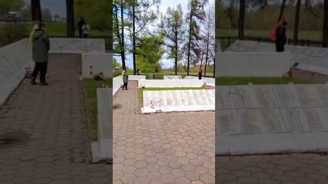 #Мемориал #Любино Поле - #чудской район , #Новгородской области
