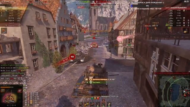 World of Tanks - Битва блогеров 2021 | Вечерний стрим во взводе с друзьями.