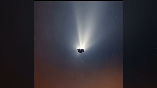 Ядро кометы Чурюмова — Герасименко, АМС «Розетта», 10.09.2015