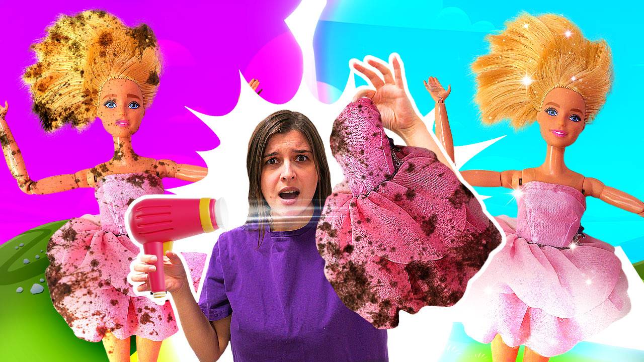 Свидание с Кеном под угрозой? Маша делает Барби неотразимой за минуты!