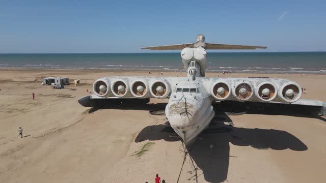 Дагестан-Дербент экраноплан «Лунь»