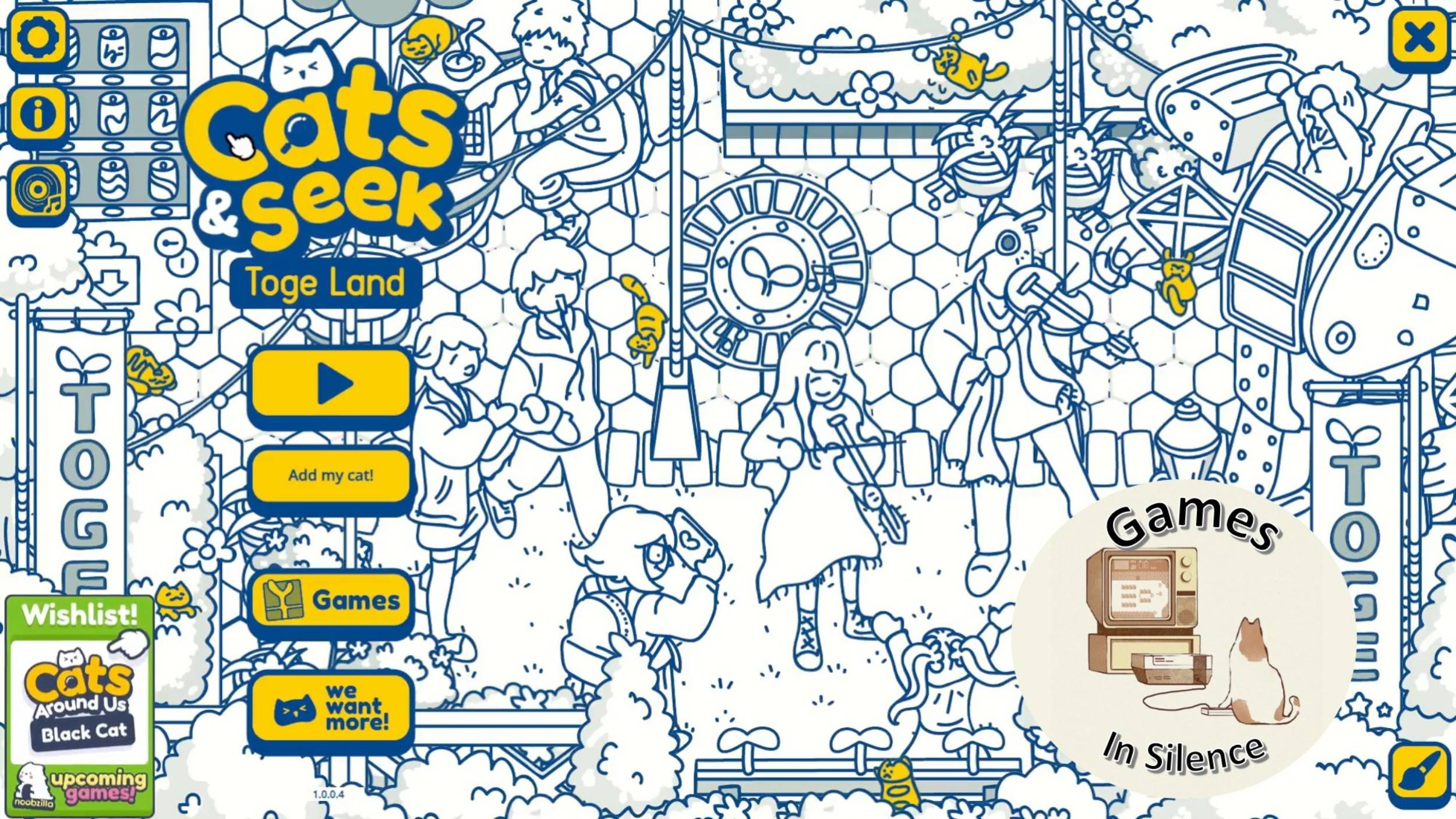 Cats & Seek. Toge Land. Walkthrough